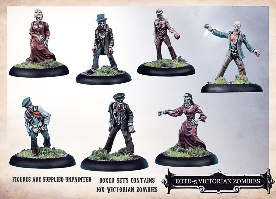 [TMP] "EotD Victorian zombies & ltd ed miniatures review" Topic